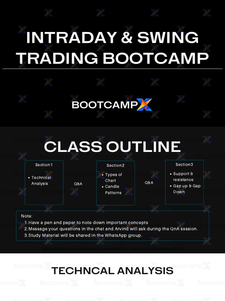 Bootcamp X | PDF | Market Trend | Technical Analysis
