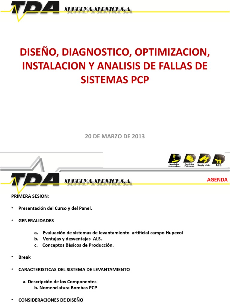 Diseño, Diagnostico, Optimizacion, Instalacion y Analisis de Fallas de ...