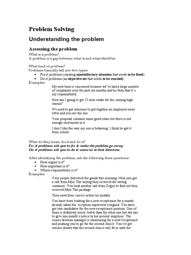 Problem Solving | PDF | Cognition | Cognitive Science Problem Solving | PDF | Cognition | Cognitive Science