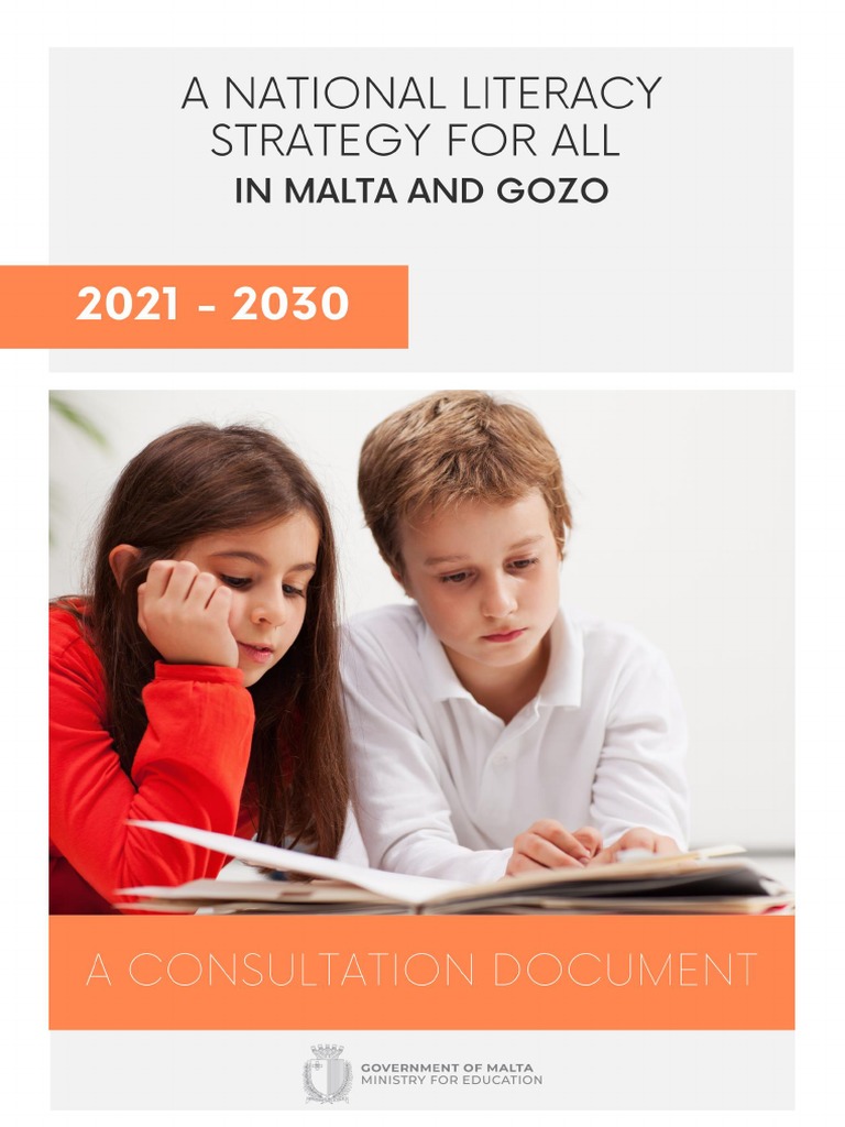 National Literacy Strategy 2021-2030 Consultation Document | PDF ...