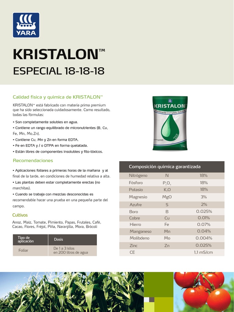 Kristalon Verde | PDF