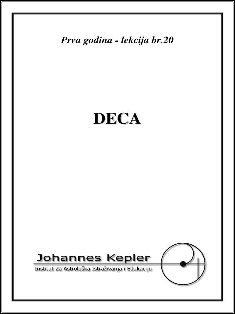 P-20-C Deca | PDF