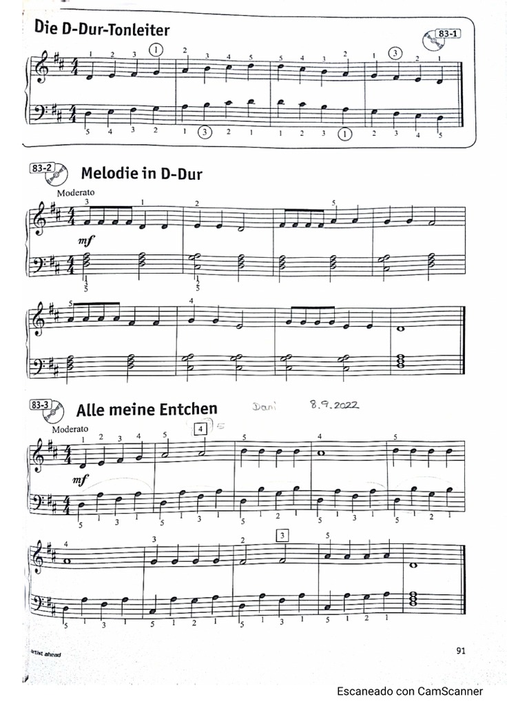 Alle Meine Entchen | PDF