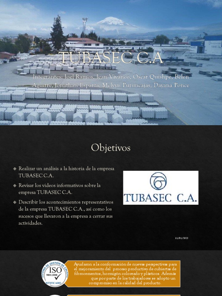 Precesentacion de TUBASEC C | PDF | Economias | Business