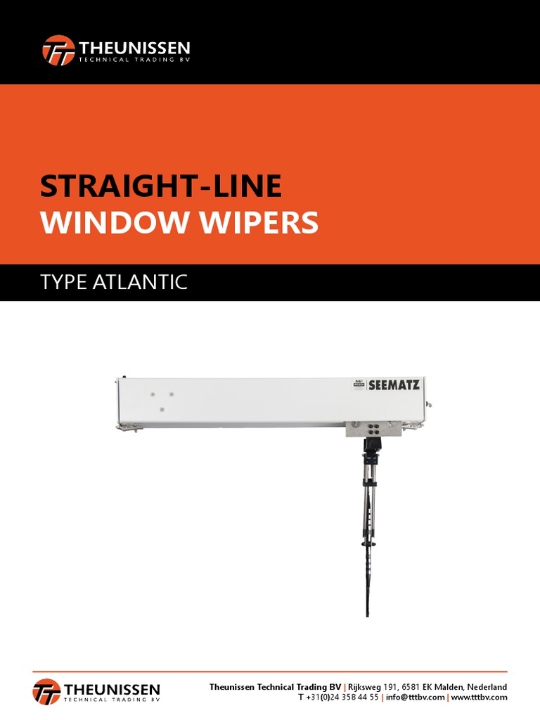 Seematz Window Wipers ATLANTIC EN | PDF | Manufactured Goods | Materials