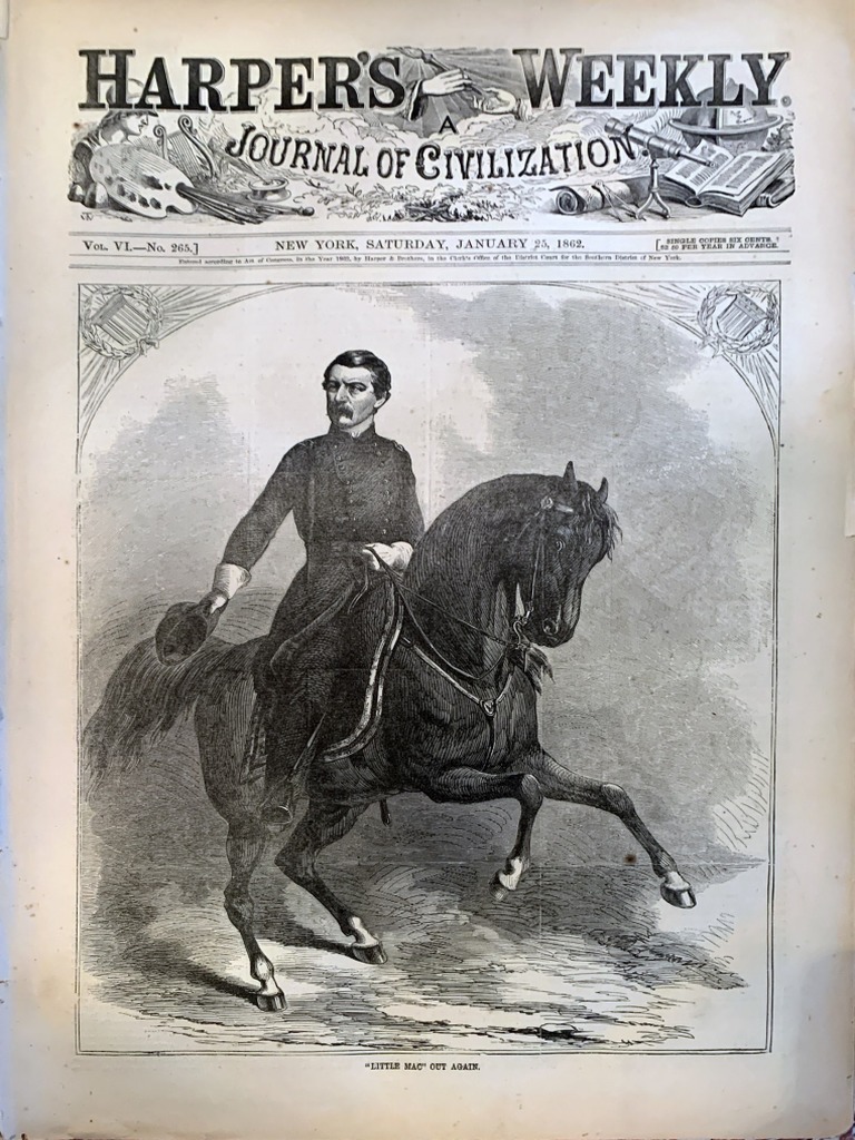 Harper's Weekly Vol VI, No. 265, January 25, 1862 | PDF