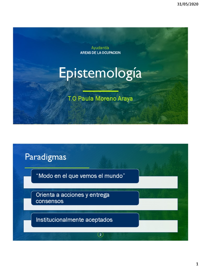 Paradigma - Enfoque - Modelo PDF | PDF | Paradigma | Realismo filosófico