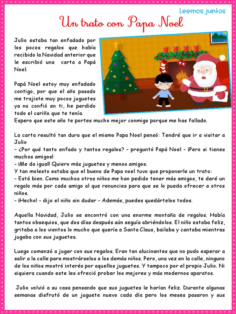 Untrato Con Papa Noel | PDF | Papá Noel | Navidad