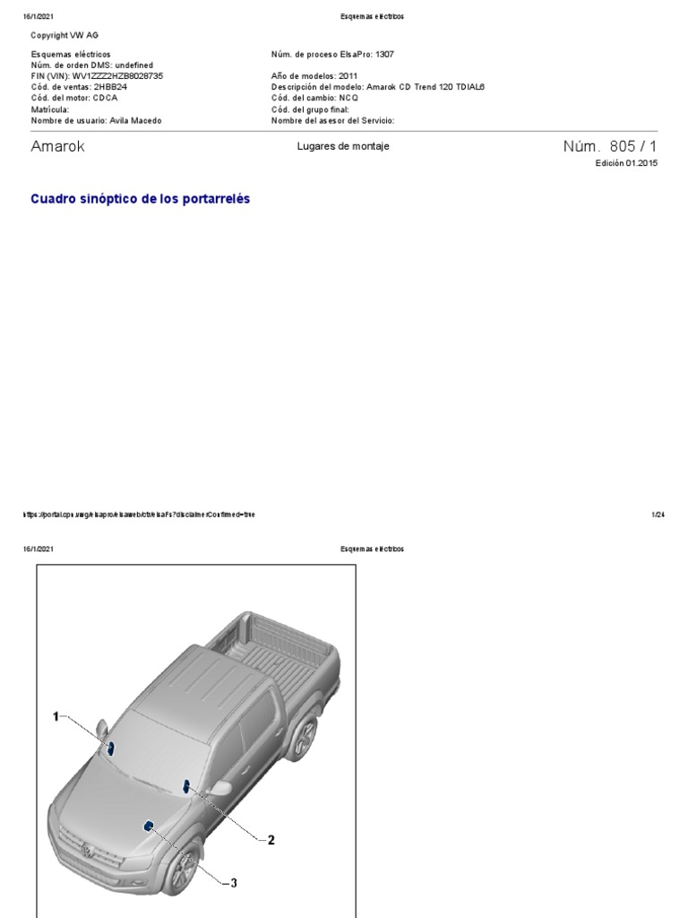 Electronic Service Information System (PE615510 - DP6FSC4) CDCA. 1 ...