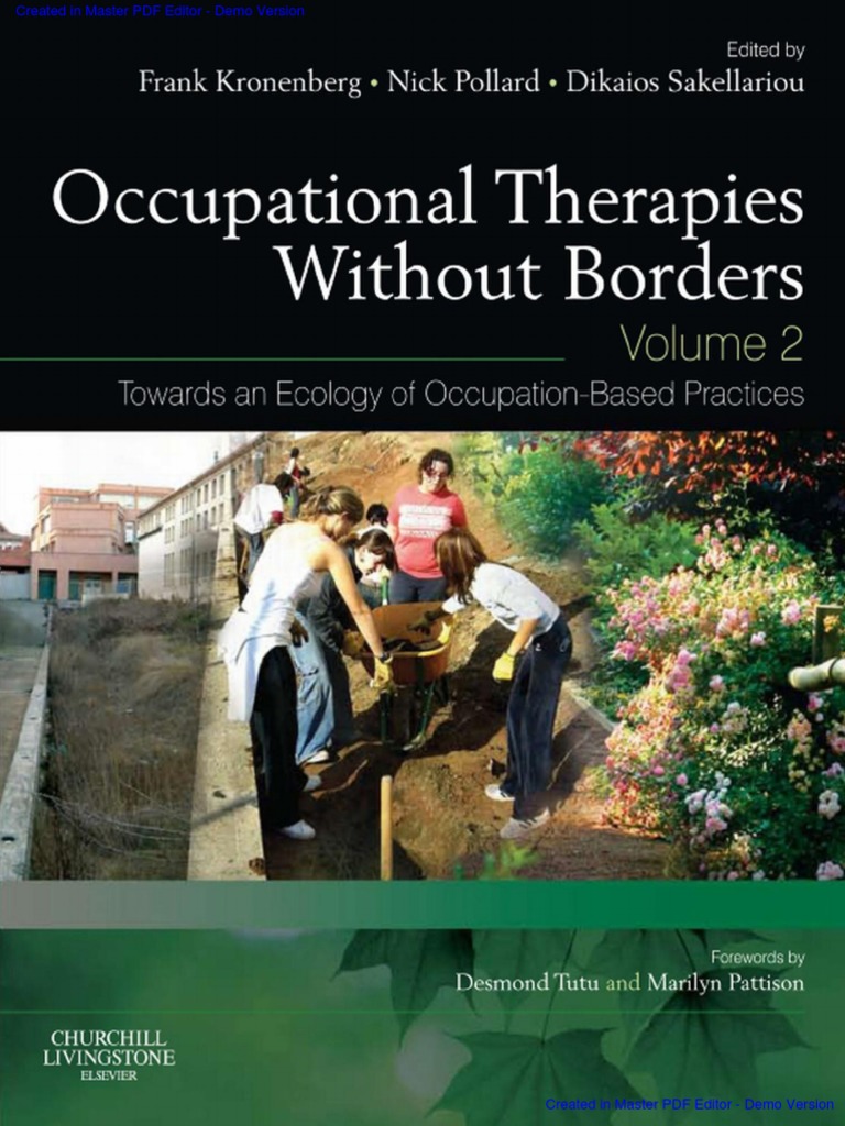 Occupational Therapies Without Borders, Volume 2 - Towards An Ecology ...