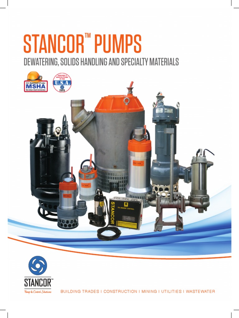 Pump Portfolio Brochure 2018 | PDF | Pump | Amplifier