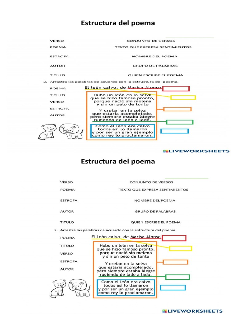 Estructura Del Poema | PDF