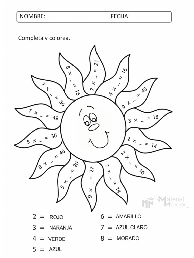 Mandalas Con Operaciones | PDF