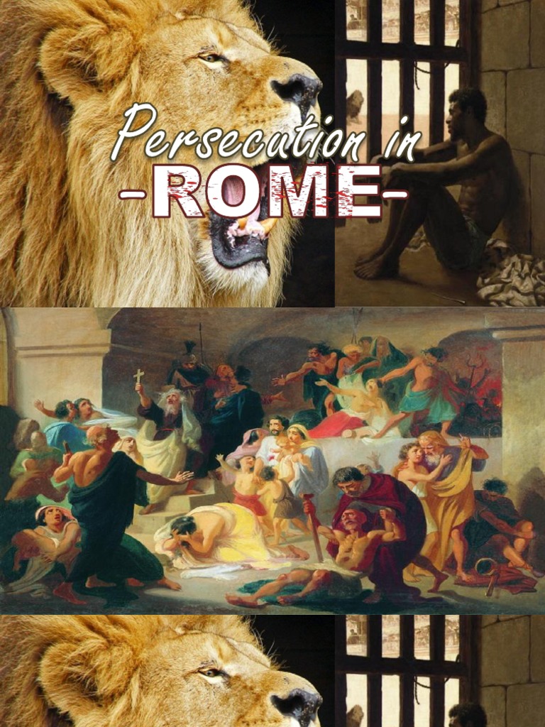 Roman Persecution of Early Christians | PDF | John The Apostle | Saint ...