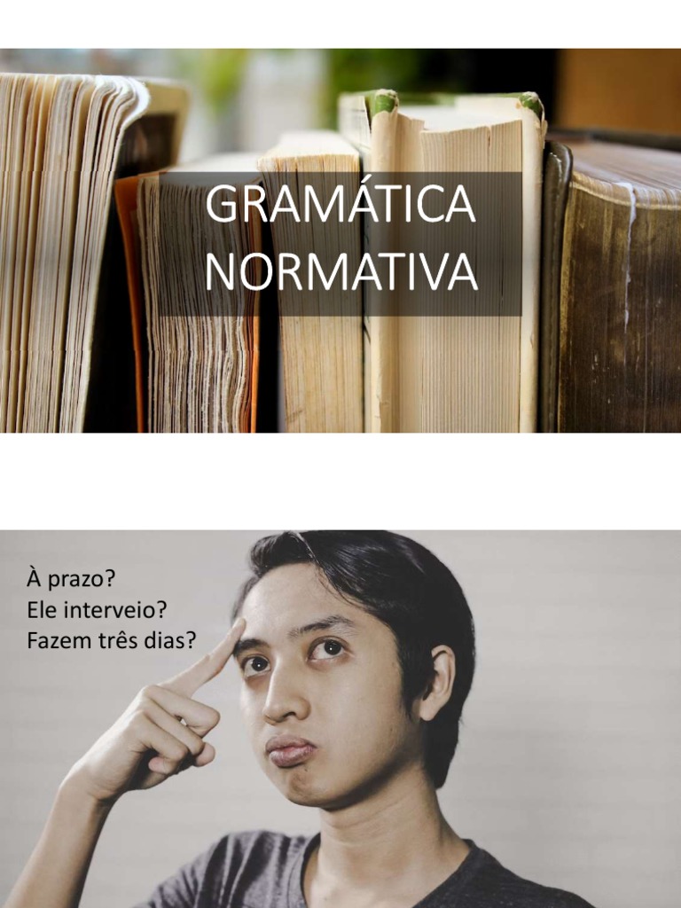 4 - GRAMÁTICA NORMATIVA | PDF | Pronome | Estresse (Linguística)