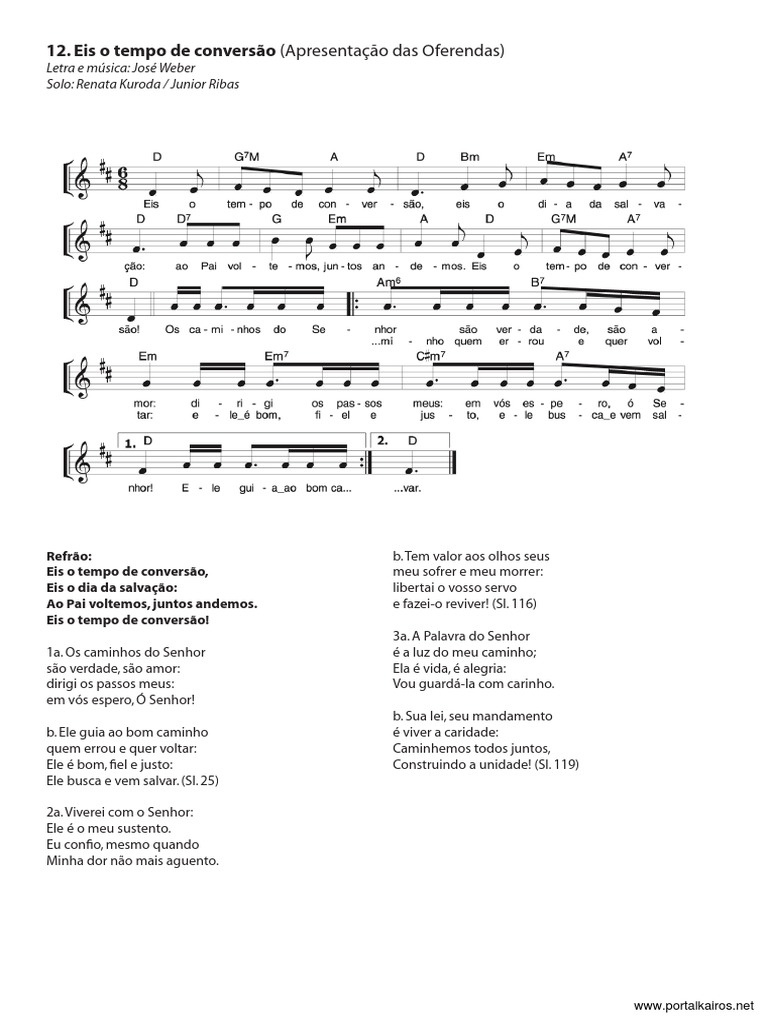 Eis o Tempo de Conversão | PDF