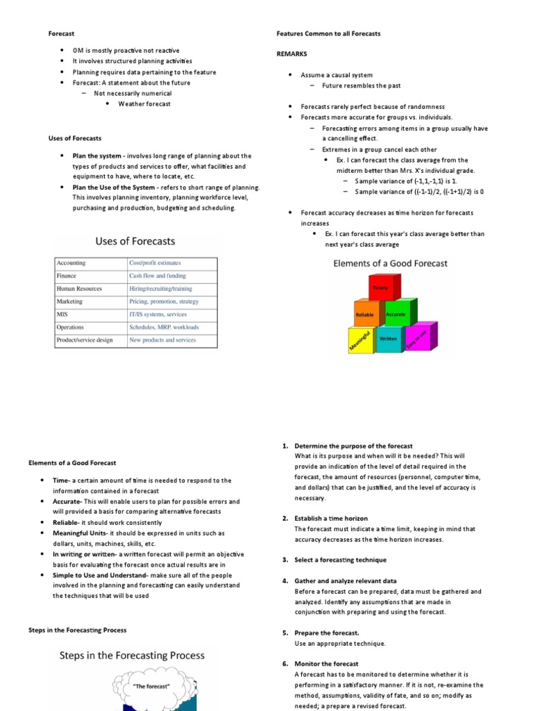 Understanding Forecasting Techniques | PDF | Forecasting | Dependent And Independent Variables