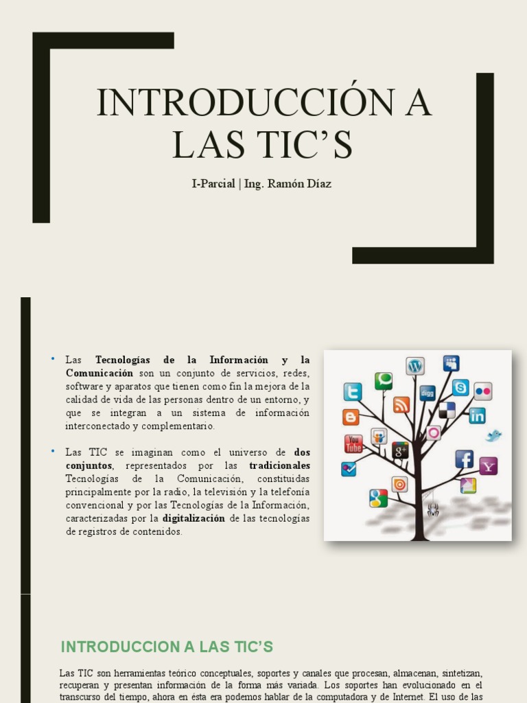 Introduccion A Las TICs | PDF | Tecnología de información y comunicaciones | Archivo de computadora