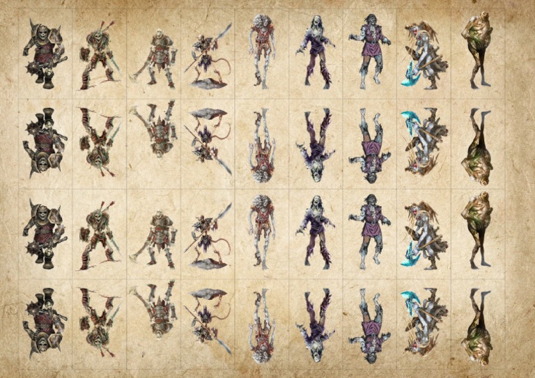 Miniaturas RPG para Impressão 02 | PDF