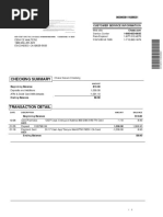 ANZ Bank Statement | PDF | Online Banking | Banks & Banking