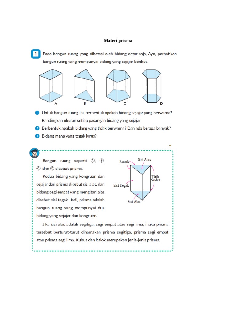 Rumus dan Contoh Volume Prisma | PDF