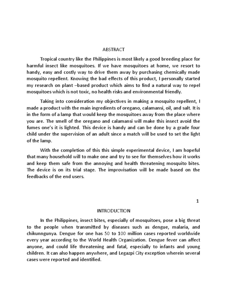 Grade 5 Sses Science Investigatory Project (Sip) | PDF | Mixture ...