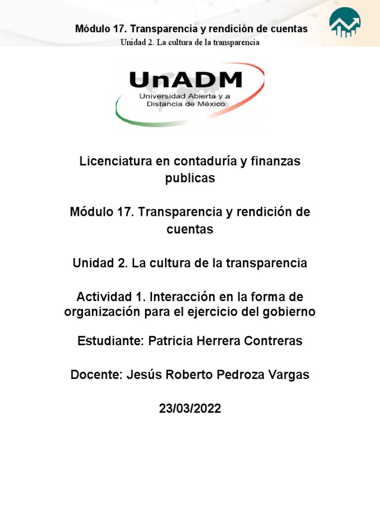 M17 U2 A1 Herreracp | PDF | Responsabilidad | Gobernancia