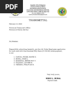 Duty Detail Order Template | PDF