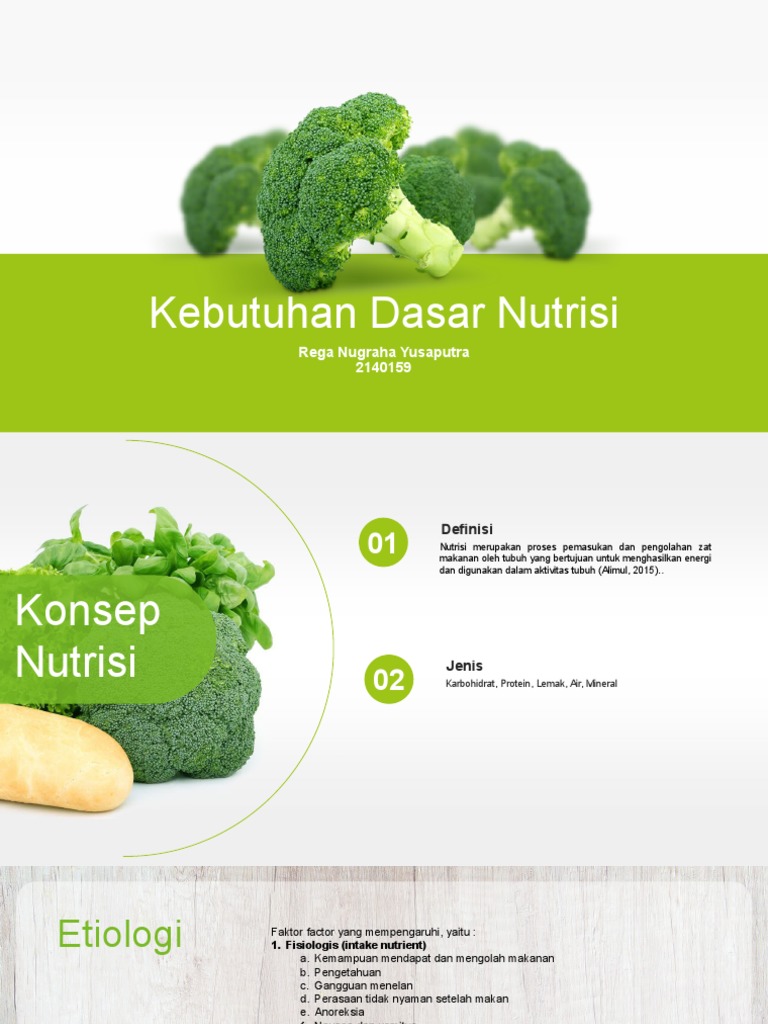 Kebutuhan Nutrisi | PDF