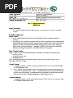 Hope - 1 Grade 11: Exercise For Fitness | PDF | Physical Fitness ...