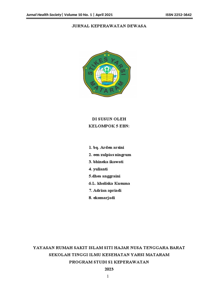 Ebn 1 | PDF | Kesehatan Holistik