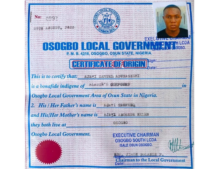 State of Origin | PDF