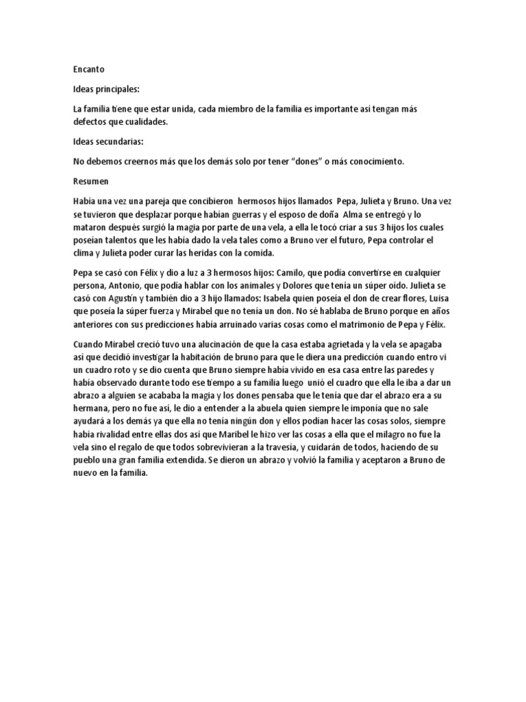 Resumen de Encanto | PDF | Novela negra, policíaca y suspenso