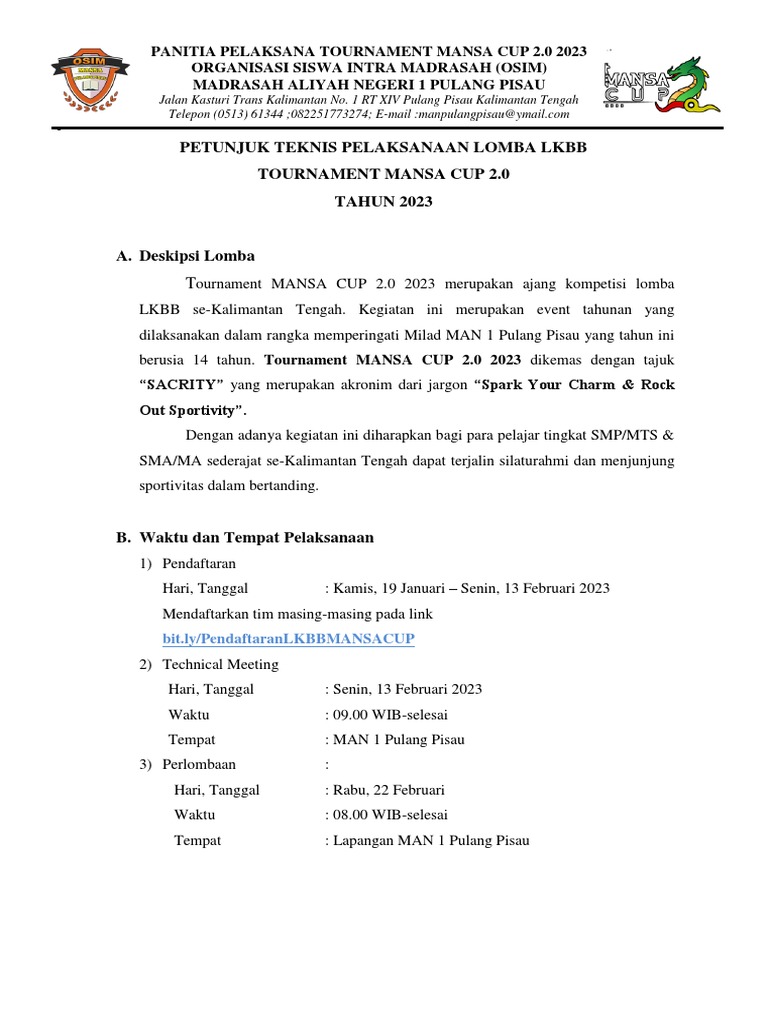 Juknis LKBB Lengkap | PDF