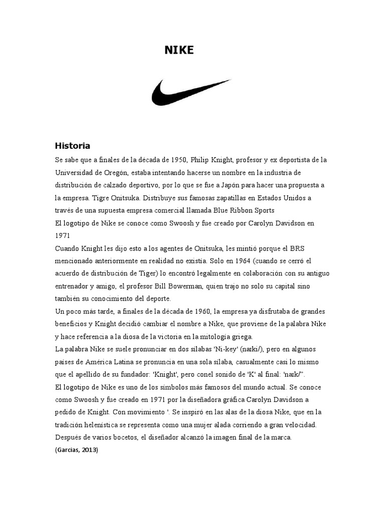 Nike | PDF | Nike | Economias