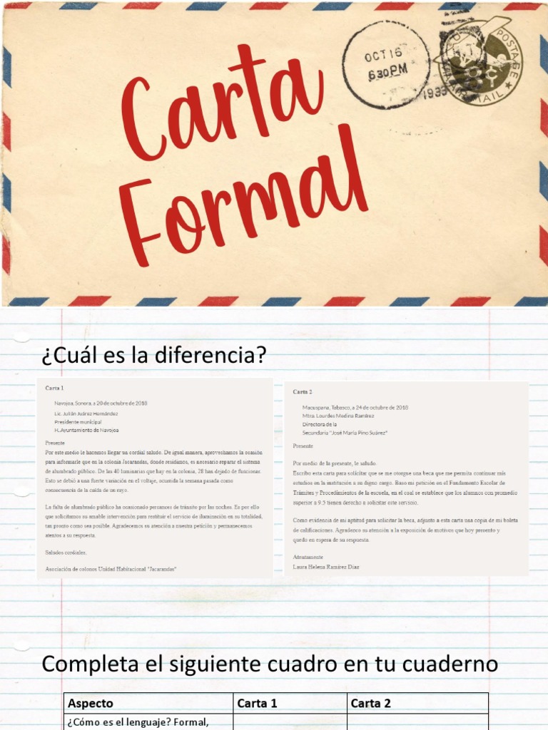 Carta Formal 2 | PDF