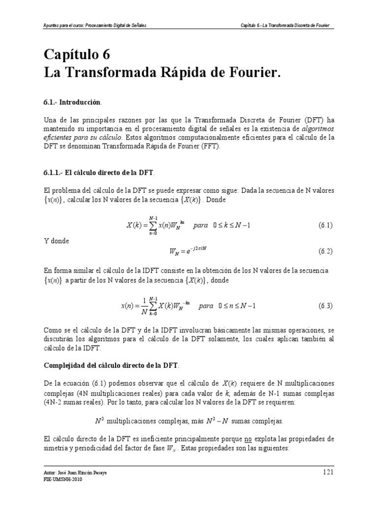Apuntes PDS Cap 6 | PDF