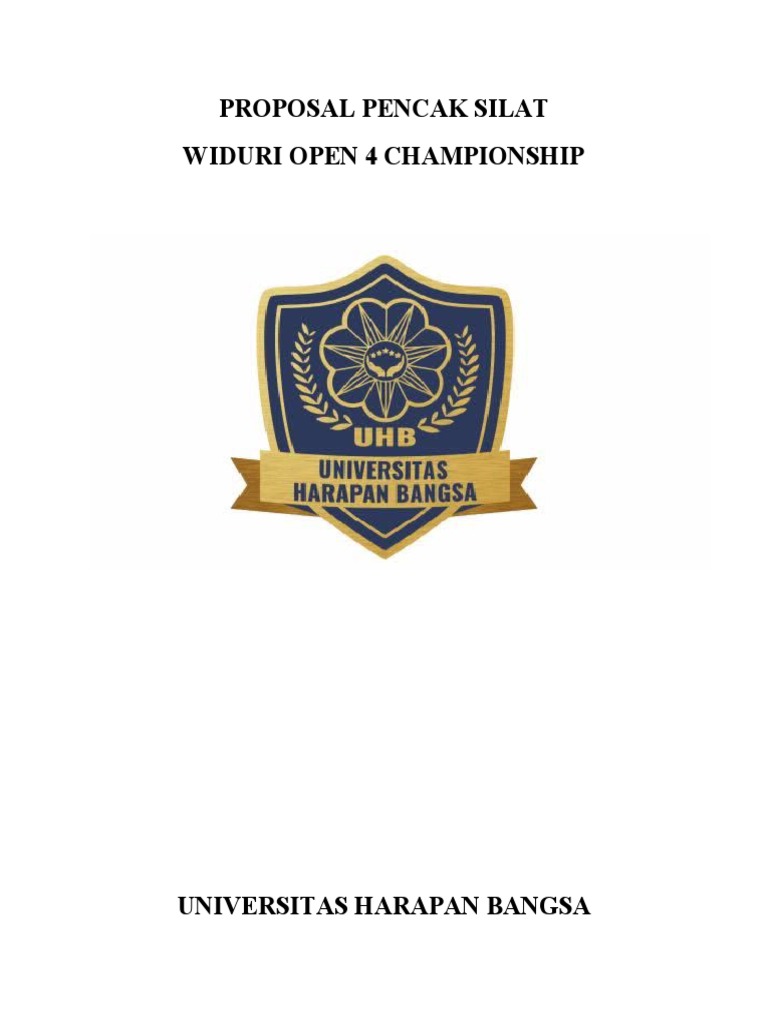 Kejuaraan Pencak Silat Widuri 2023 | PDF