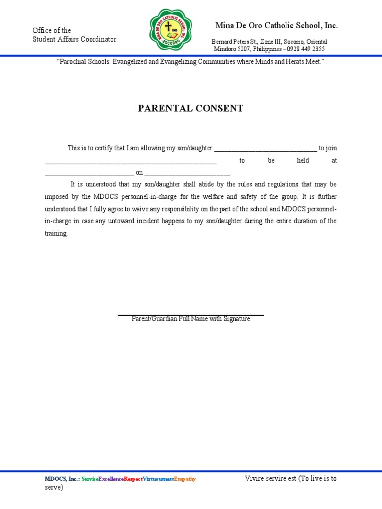 Students Waiver | PDF