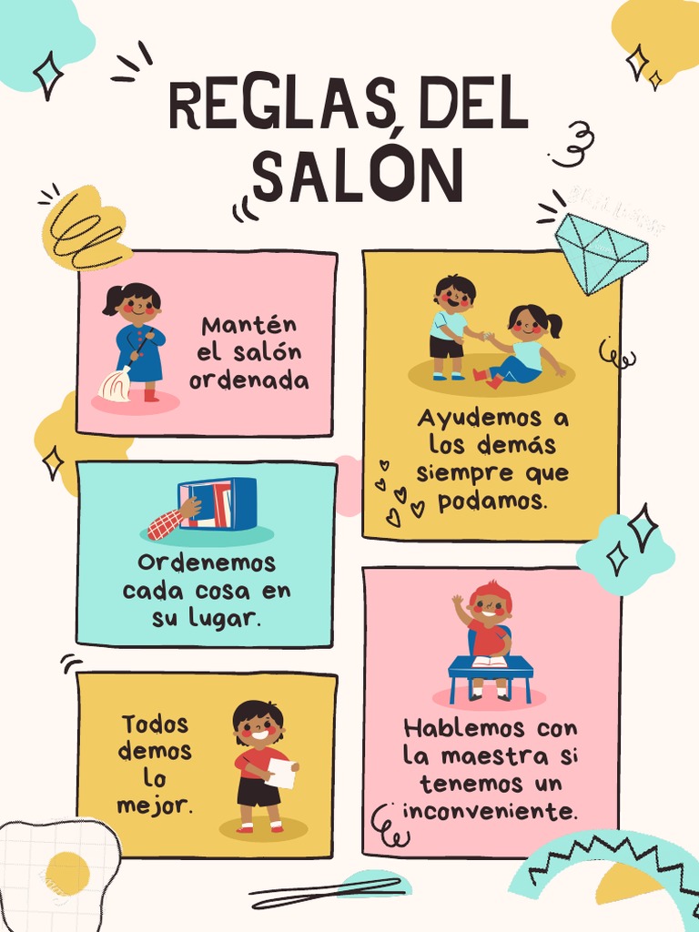 Reglas Del Salón de Clase | PDF