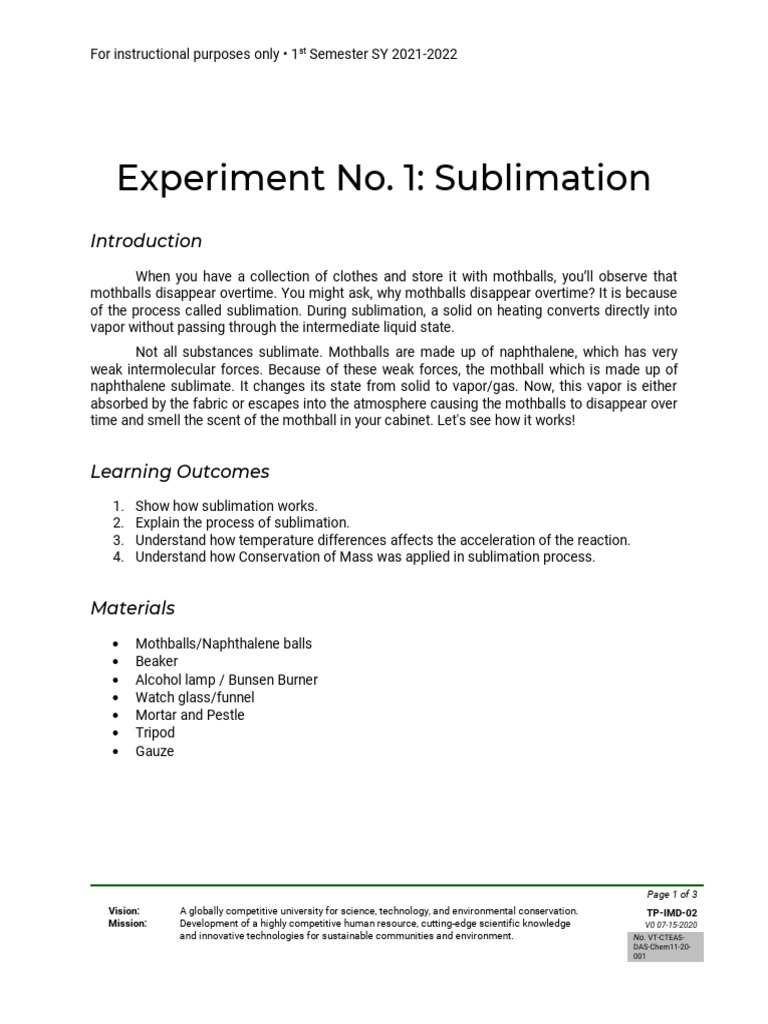 Experiment No 1 Pdf