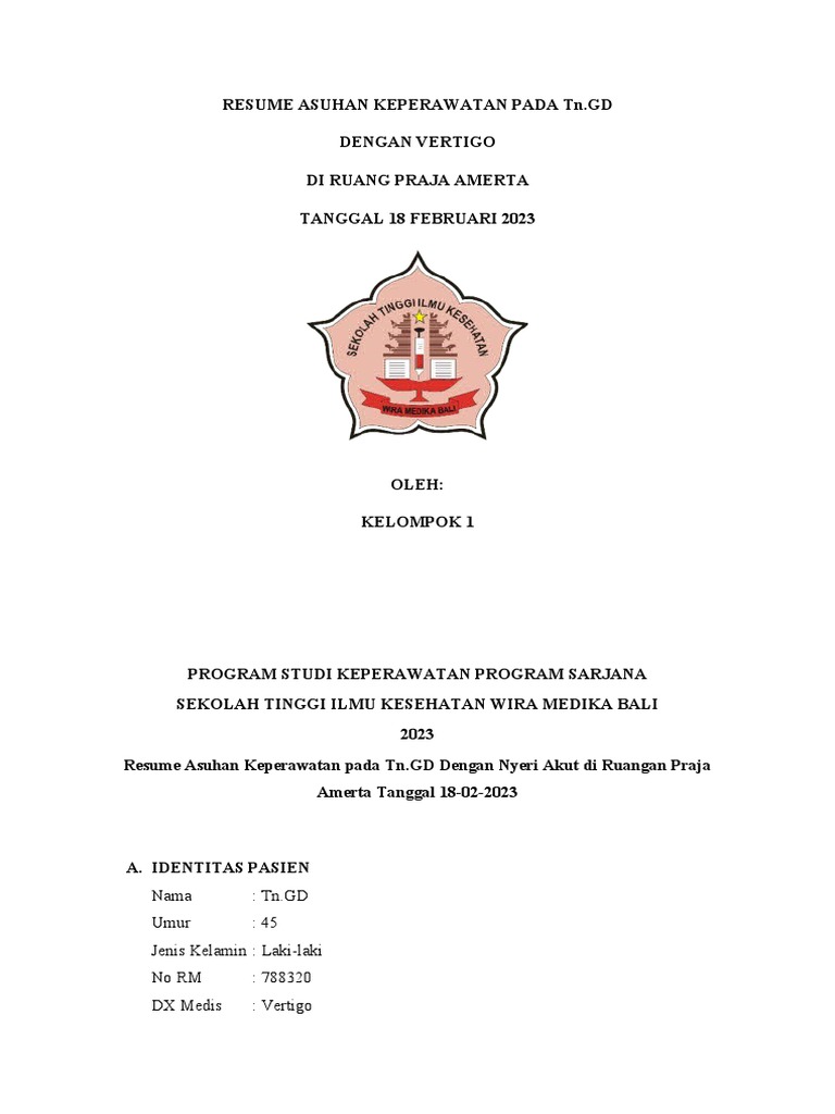 ASKEP KOMPLEMENTER - KLP 1 Salinan | PDF