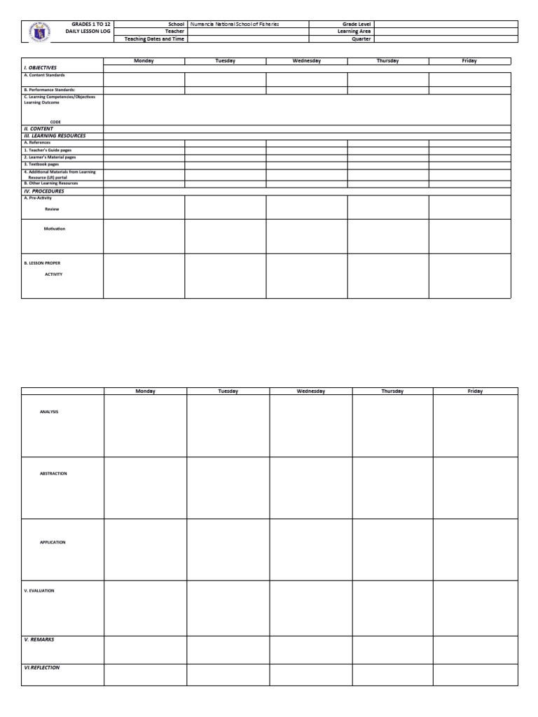 DLL BPP 1st Quarter | PDF