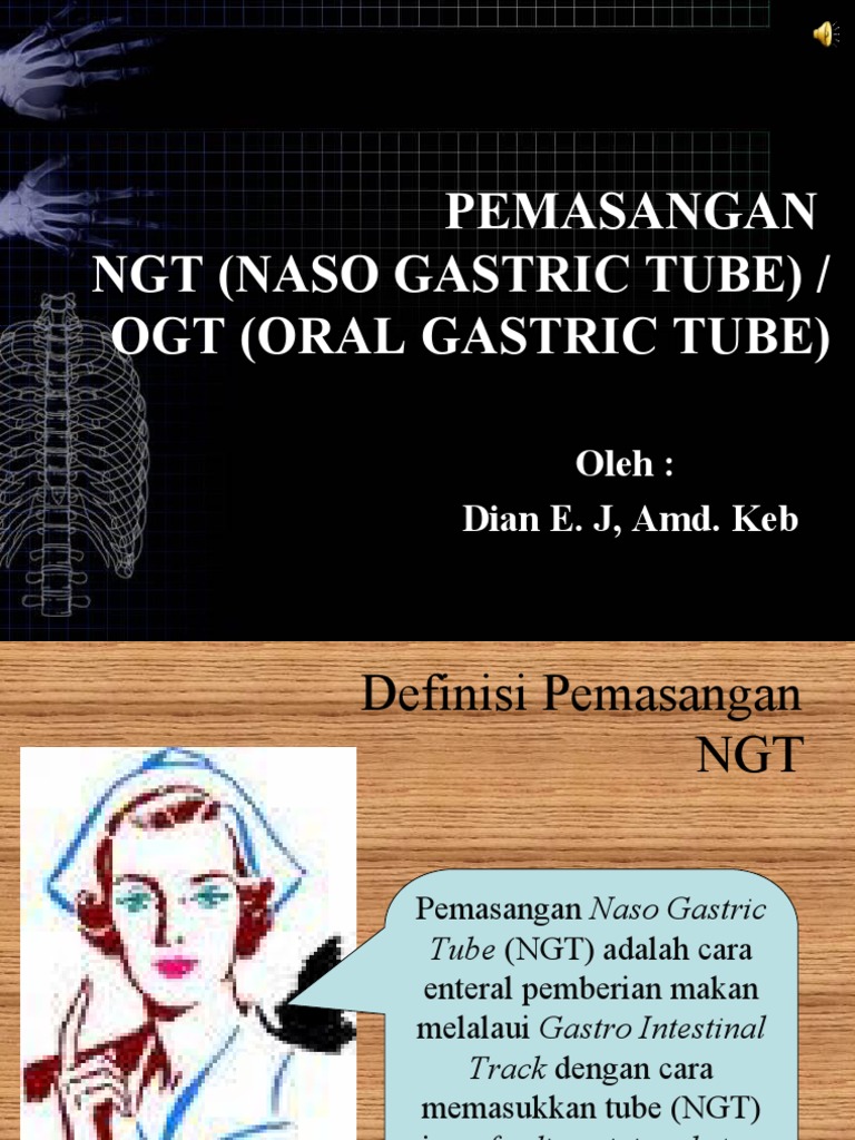 Pemasangan NGT | PDF