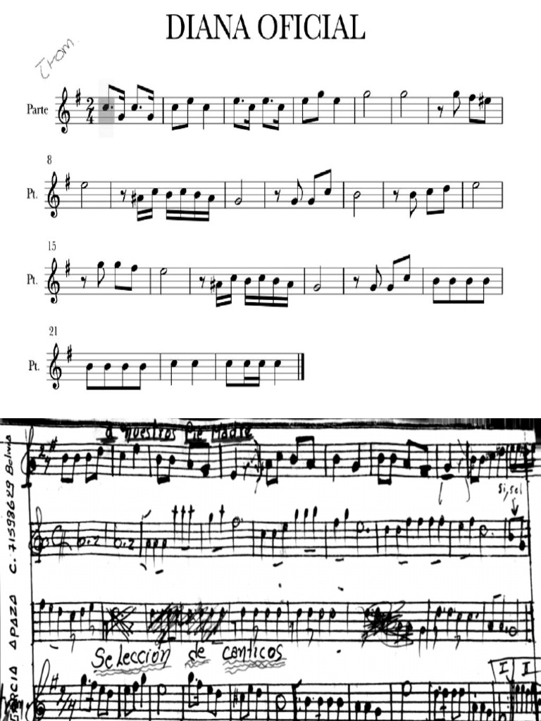 Diana Partitura Banda | PDF