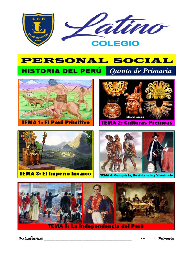 5a y 5B Historia | PDF | Perú | Imperio Inca