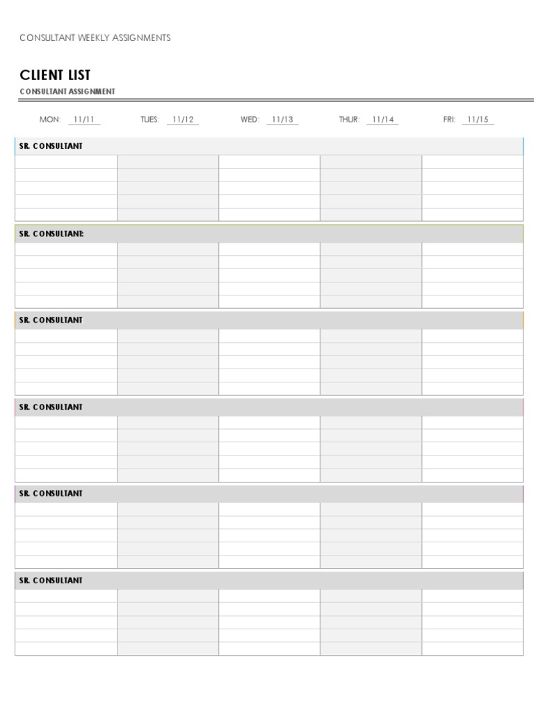 Consultant Workbook Final | PDF | Computer File | Worksheet
