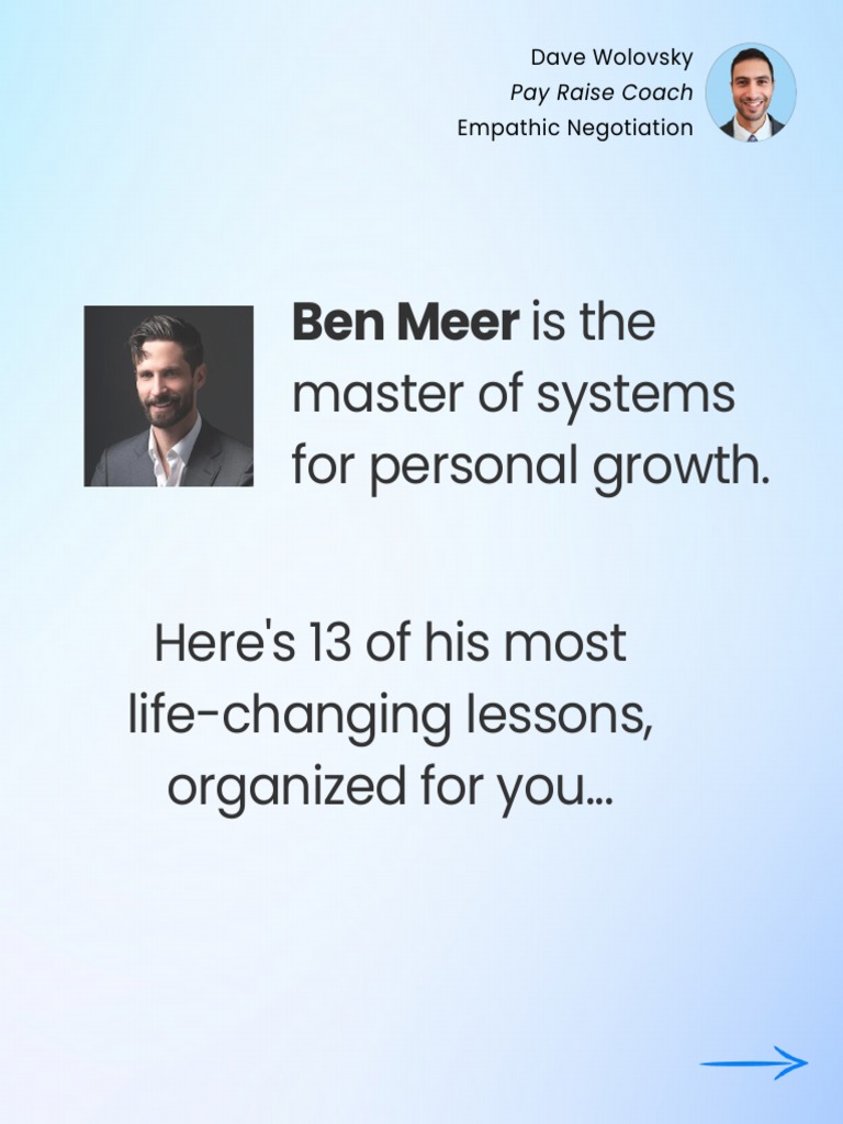 Ben Meer S Best Personal Growth Systems 1676218843 | PDF | Emotions ...