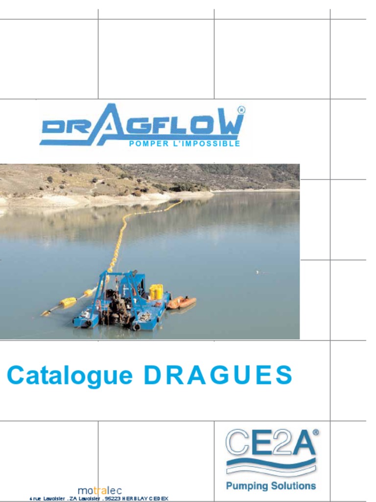 Dragflow DRAGUES | PDF | Dragage | Pompe