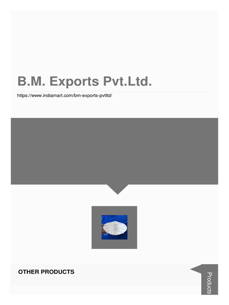 B M Exports PVT LTD | PDF